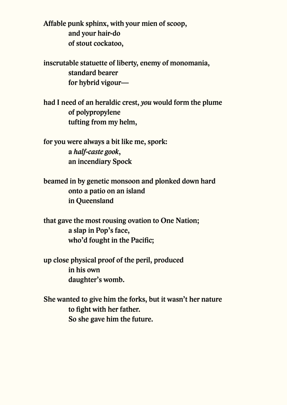 POEMS – Jaya Savige