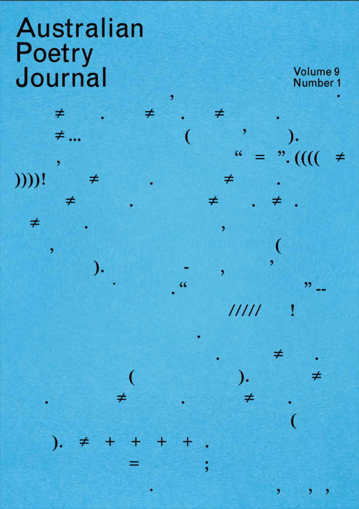 POEMS – Jaya Savige