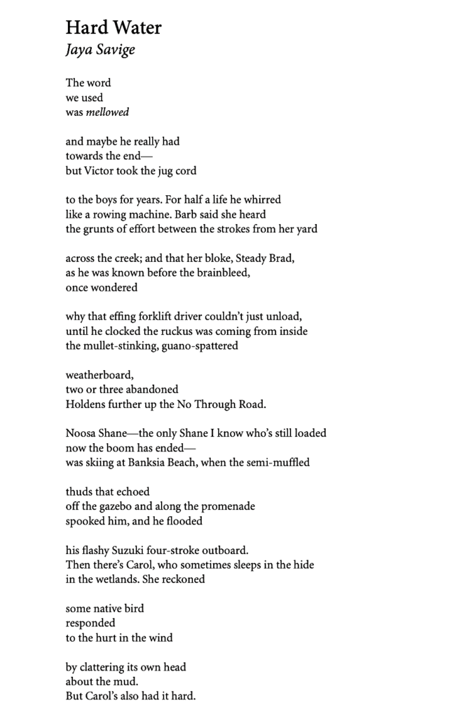 POEMS – Jaya Savige