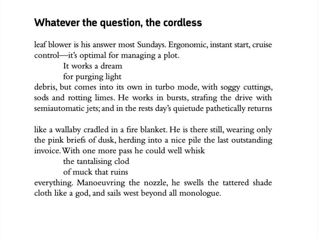 POEMS – Jaya Savige